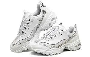 Sketchers D'lites 1.0 Athletic Sneakers - White/black