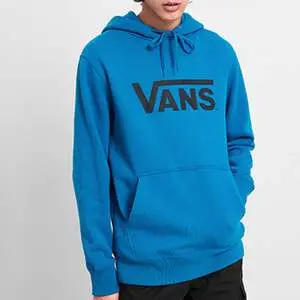 VANS Logo Hoodie - Blue