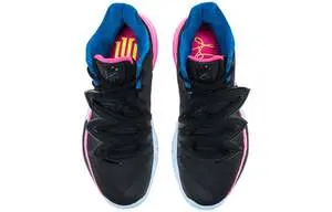 Nike Kyrie 5 Ep 'just Do It' Basketball Sneakers - Black/volt-hyper Pink