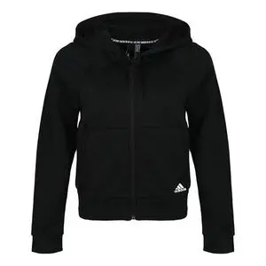 Adidas Must Haves Hooded Jacket - Black