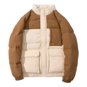 LI-NING Logo Down Jacket - Beige/brown