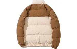 LI-NING Logo Down Jacket 'beige Brown