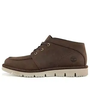 Timberland Westmore Moc-toe Chukka Boots - Brown/white