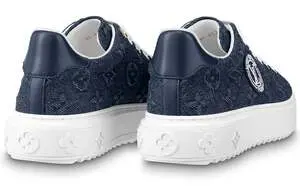 LOUIS VUITTON Time Out Sneakers - Blue/white