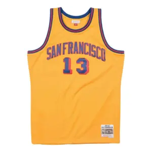 Mitchell & Ness 1962-63 Golden State Warriors Basketball Vest - Default Colorway