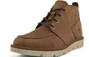 Timberland Moc Toe Chukka Boots - Brown/white
