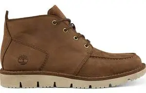 Timberland Moc Toe Chukka Boots - Brown/white
