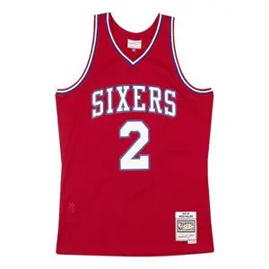 Mitchell & Ness Philadelphia 76ers Moses Malone 1982-83 Swingman Jersey - Default Colorway