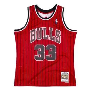 Mitchell & Ness Chicago Bulls Pippen 33 Retro Basketball Vest - Default Colorway
