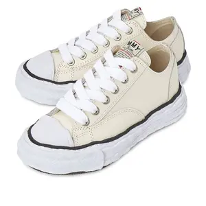 Mihara Yasuhiro Peterson23 Og Sole Leather Low Top Sneakers - White