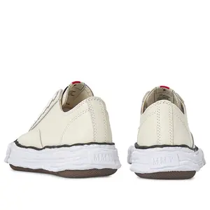 Mihara Yasuhiro Peterson23 Og Sole Leather Low Top Sneakers - White