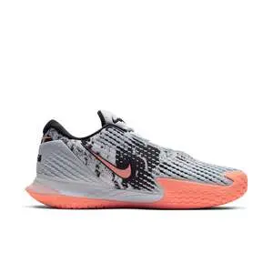 Nike Court Air Zoom Vapor Cage 4 Tennis Sneakers - Grey