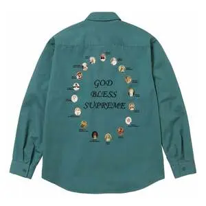 Supreme Our Lady Work Shirt - Teal