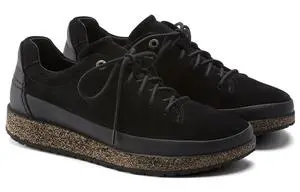 BIRKENSTOCK Honnef Low Suede Leather - Black/brown