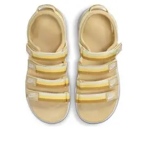 Nike Icon Classic Platform Sandals - White/yellow/orange