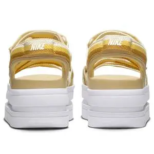 Nike Icon Classic Platform Sandals - White/yellow/orange