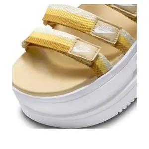 Nike Icon Classic Platform Sandals - White/yellow/orange