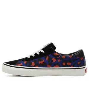 VANS Sport Leopard Print Low Top Sneakers - Blue/black