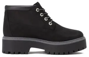 Timberland Stone Street Premium Platform Waterproof Chukka Boots - Black
