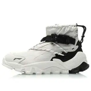 LI-NING Aurora Hillwalker High-top Sneakers - Whiteblack
