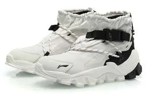 LI-NING Aurora Hillwalker High-top Sneakers - Whiteblack
