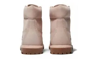Timberland Premium 6-inch Waterproof Nubuck Boots - Pink/brown