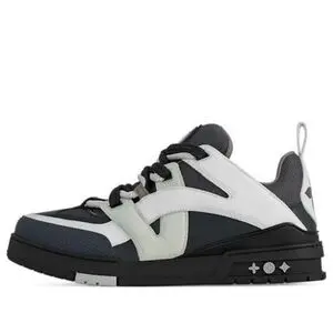 LOUIS VUITTON Skate Sneakers - Black/white/grey