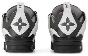LOUIS VUITTON Skate Sneakers - Black/white/grey
