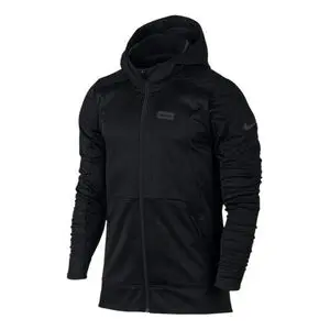 Nike International Zipper Full-zip Hooded Jacket - Black