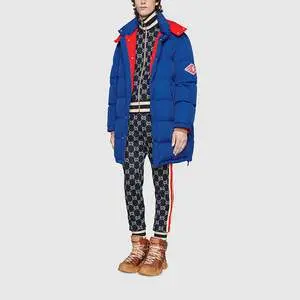 Gucci Gg Jacquard Jogging Trousers For - Blue