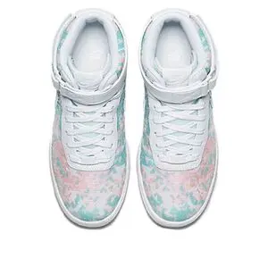 Nike Force 1 Upstep Hi Lx Sequin Fabric Sneakers