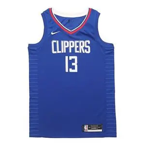 Nike Nba Teams Jersey Sw Fan Edition George 20-21 Season - Blue