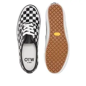 VANS Otw Authentic 44 Vibram Checkerboard Sneakers - Checkerboard/white/black