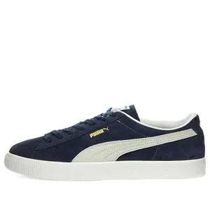 PUMA Suede Vintage Peacoat Low Top Sneakers - Blue