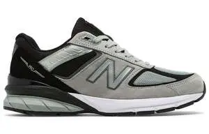 NEW BALANCE 990v5 Made In Usa "kool Grey" Sneakers - Blackgray