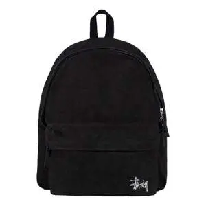 StÜssy Canvas Backpack - Black