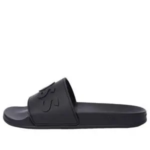 Hugo Boss Raised Logo Slides - Black