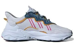 Adidas Ozweego Lace Up Sneakers - White