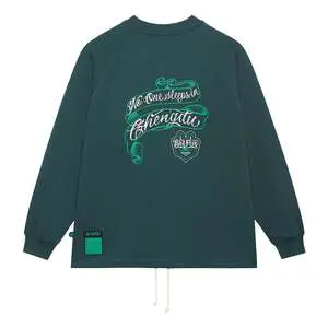 LI-NING Li-Ning BadFive Graphic Sweatshirt Green/multi-color