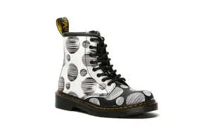 Dr. Martens Polka Dot Lace Up Boots