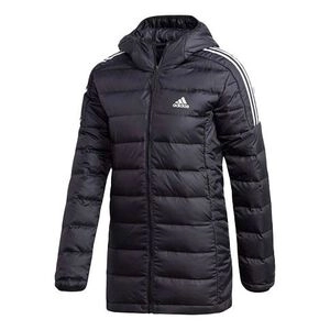 Adidas Lightweight Down Hooded Parka - Black