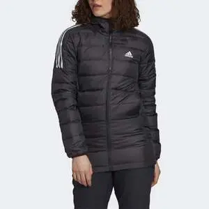 Adidas Lightweight Down Hooded Parka - Black