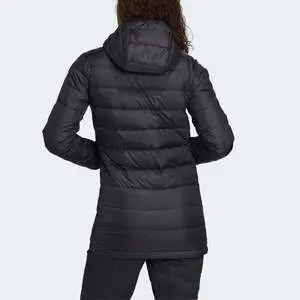 Adidas Lightweight Down Hooded Parka - Black