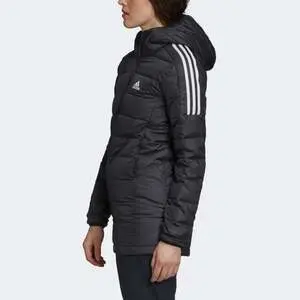 Adidas Lightweight Down Hooded Parka - Black