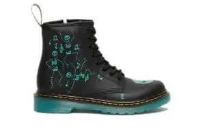 Dr. Martens 1460 Skeleton Print Leather Boots