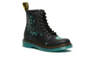 Dr. Martens 1460 Skeleton Print Leather Boots