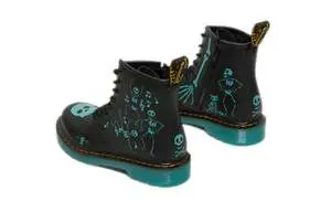 Dr. Martens 1460 Skeleton Print Leather Boots