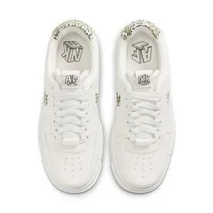 Nike Force 1 Pixel Se Leopard Print Sneakers - White
