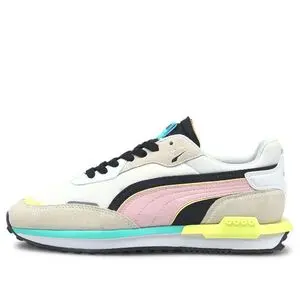 PUMA City Rider Sneakers - Gray/white/pink