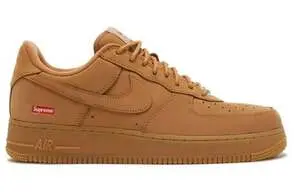 Nike Supreme X Air Force 1 Low Sp Flax - Wheat